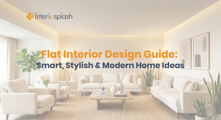 Flat Interior Design Ideas | Smart & Modern Indian Homes